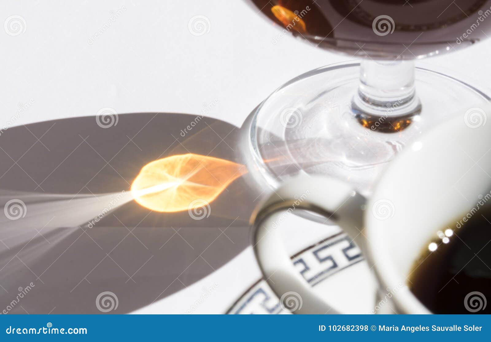 Sun reflection. stock photo. Image of colors, alcohol - 102682398