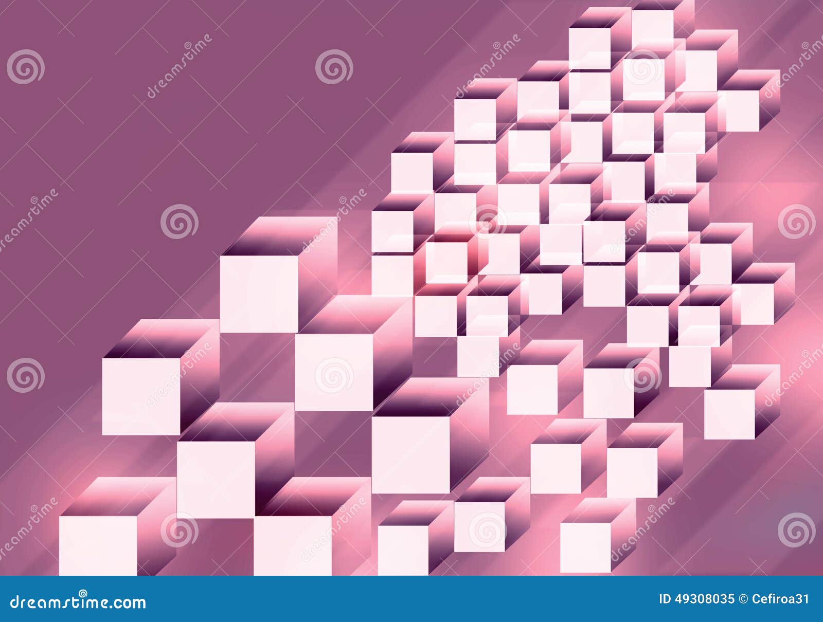 Shape from cube background stock illustration. Illustration of backdrop ...