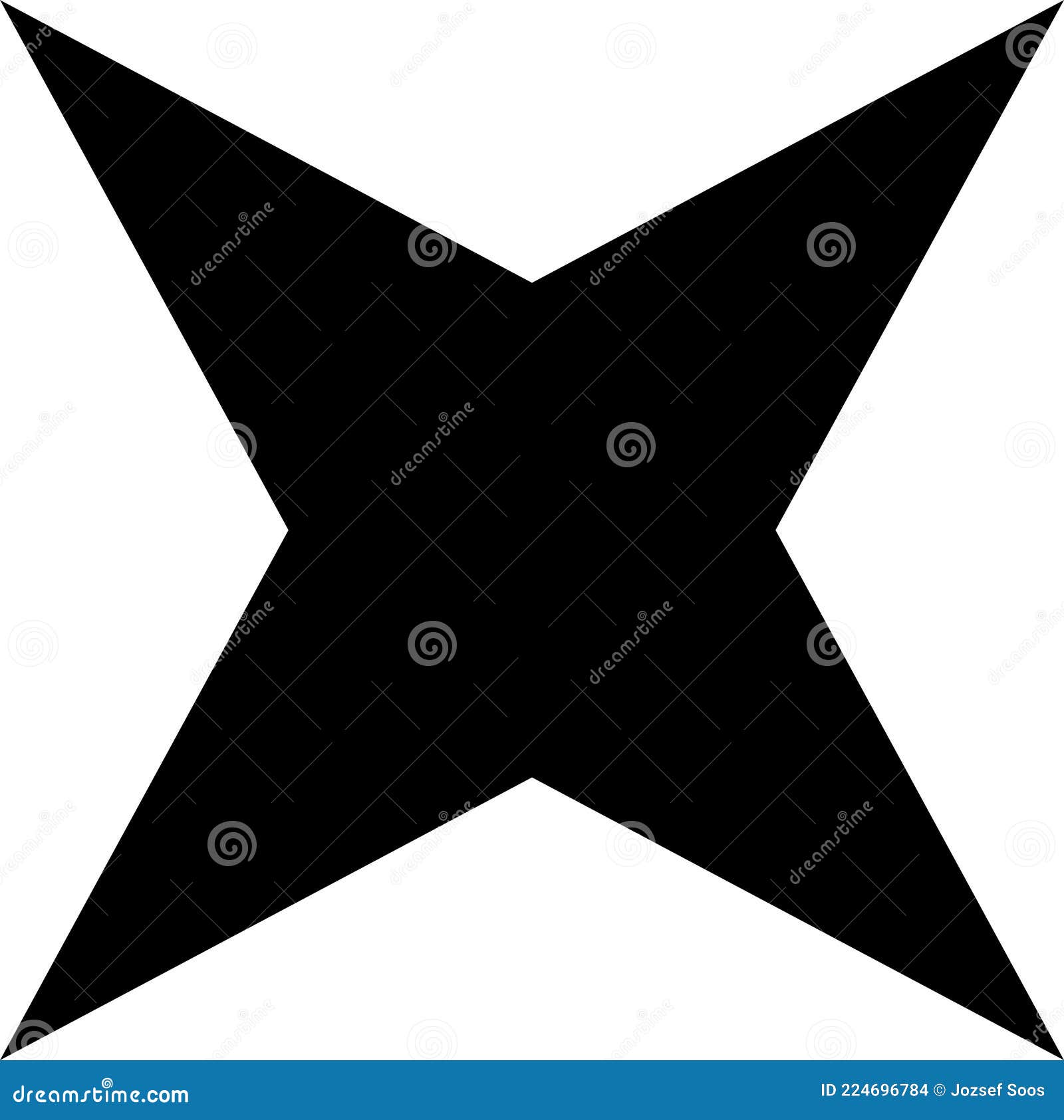 Shape Design Element. Abstract Graphic Resource. Unique Symbol Stock ...