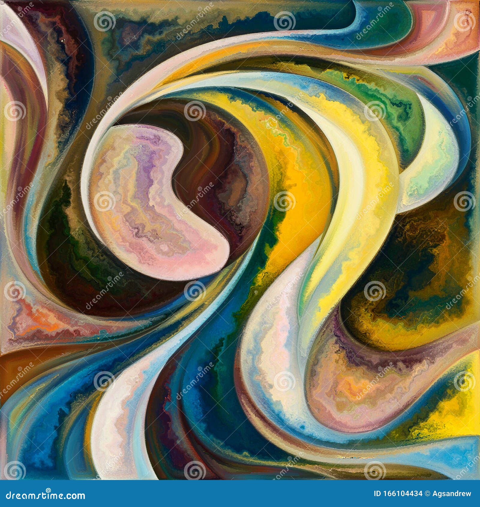 Shape Division in Art stock illustration. Illustration of allegory ...