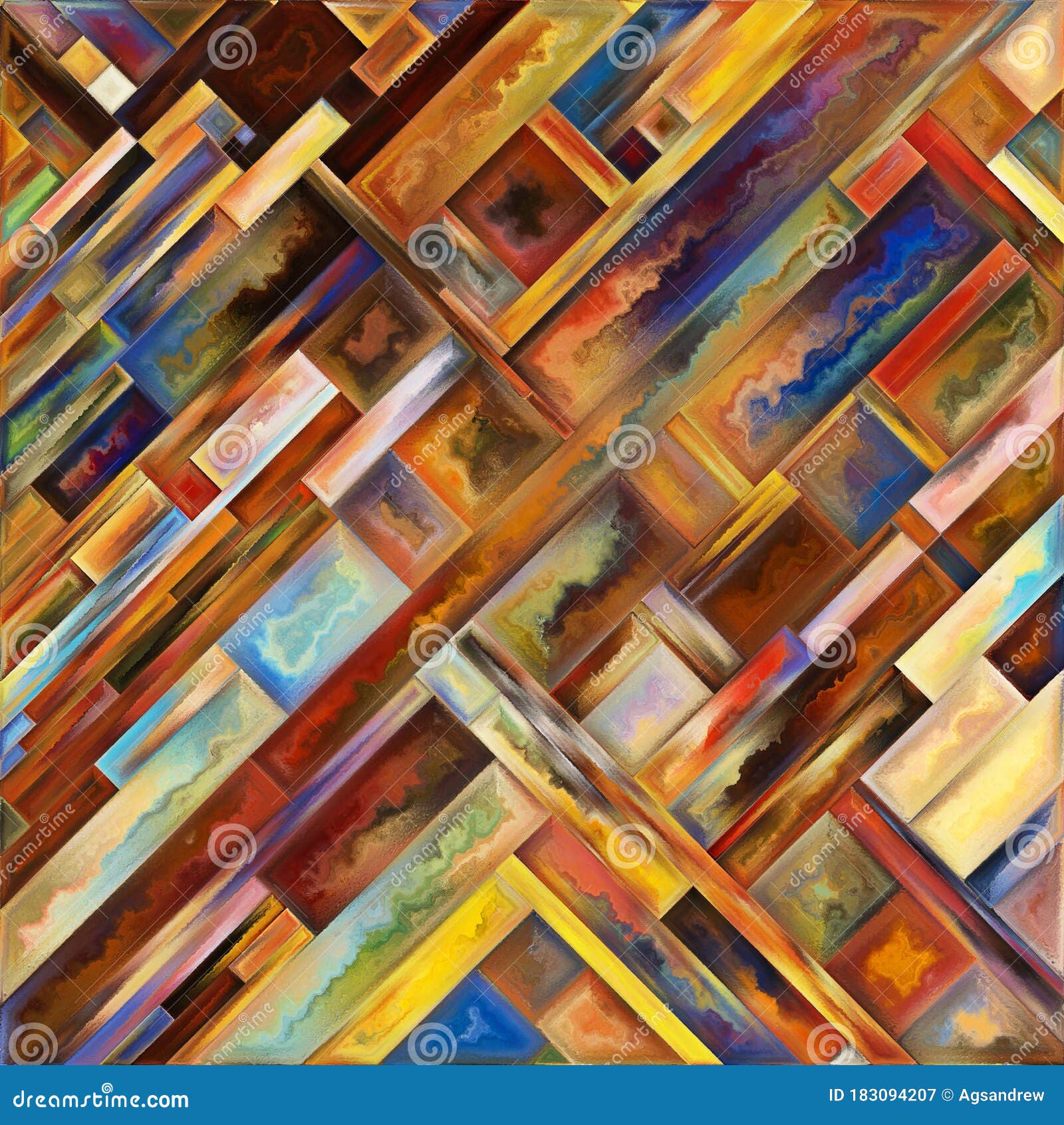 Shape Division in Art stock illustration. Illustration of flow - 183094207