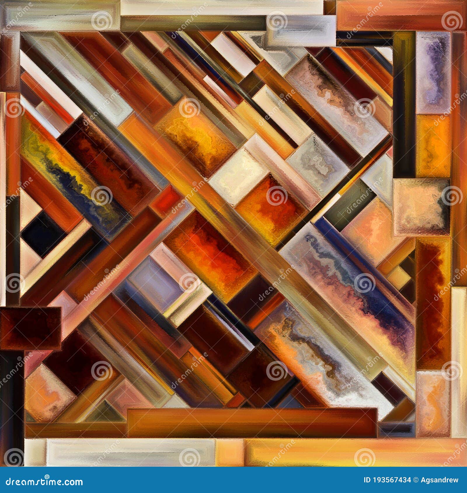 Shape Division in Art stock illustration. Illustration of design ...