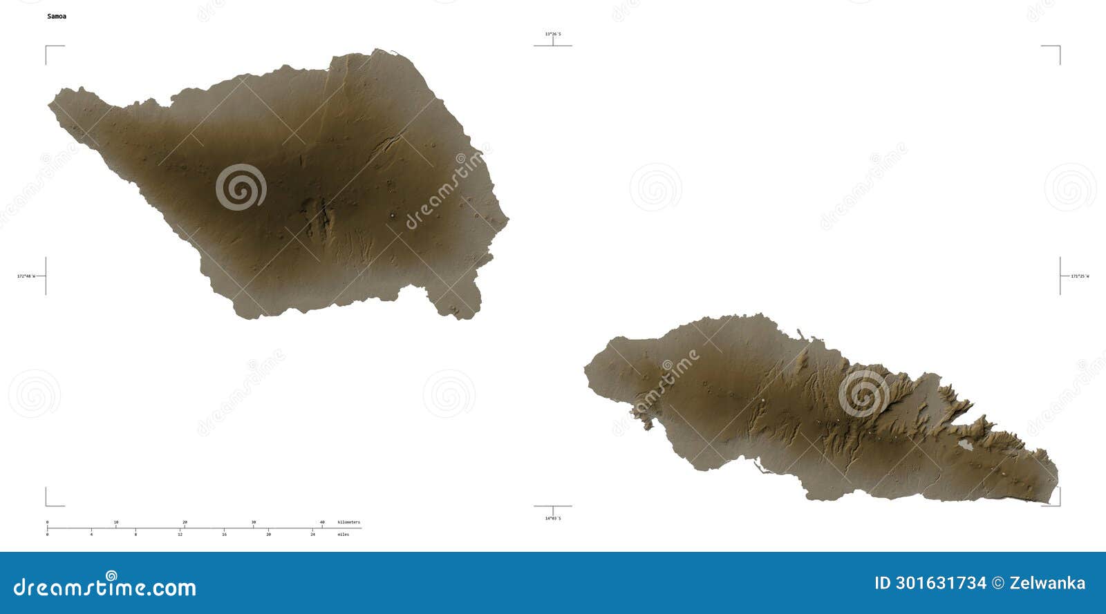 Samoa Shape on White. Sepia Stock Illustration - Illustration of scale ...