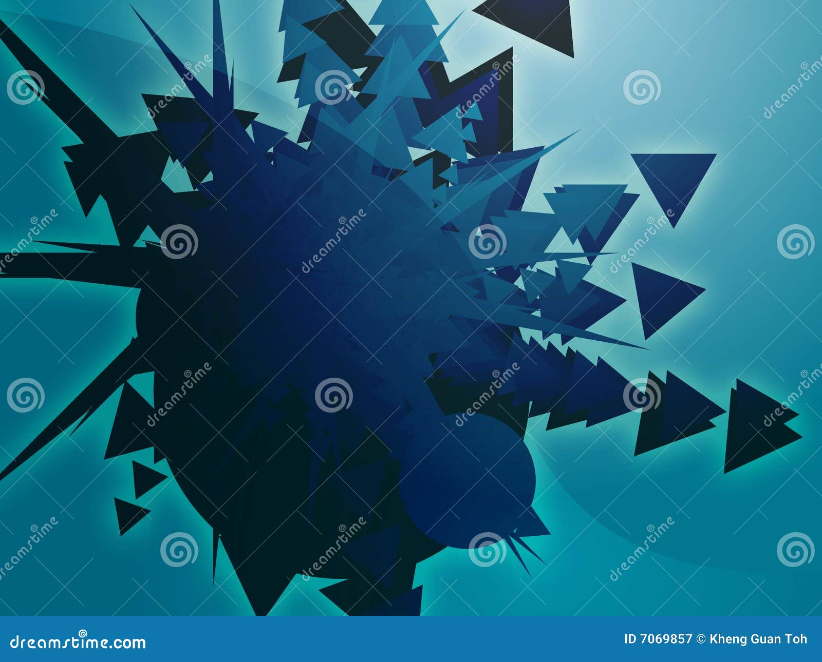 Shape explosion stock illustration. Illustration of wallpaper - 7069857