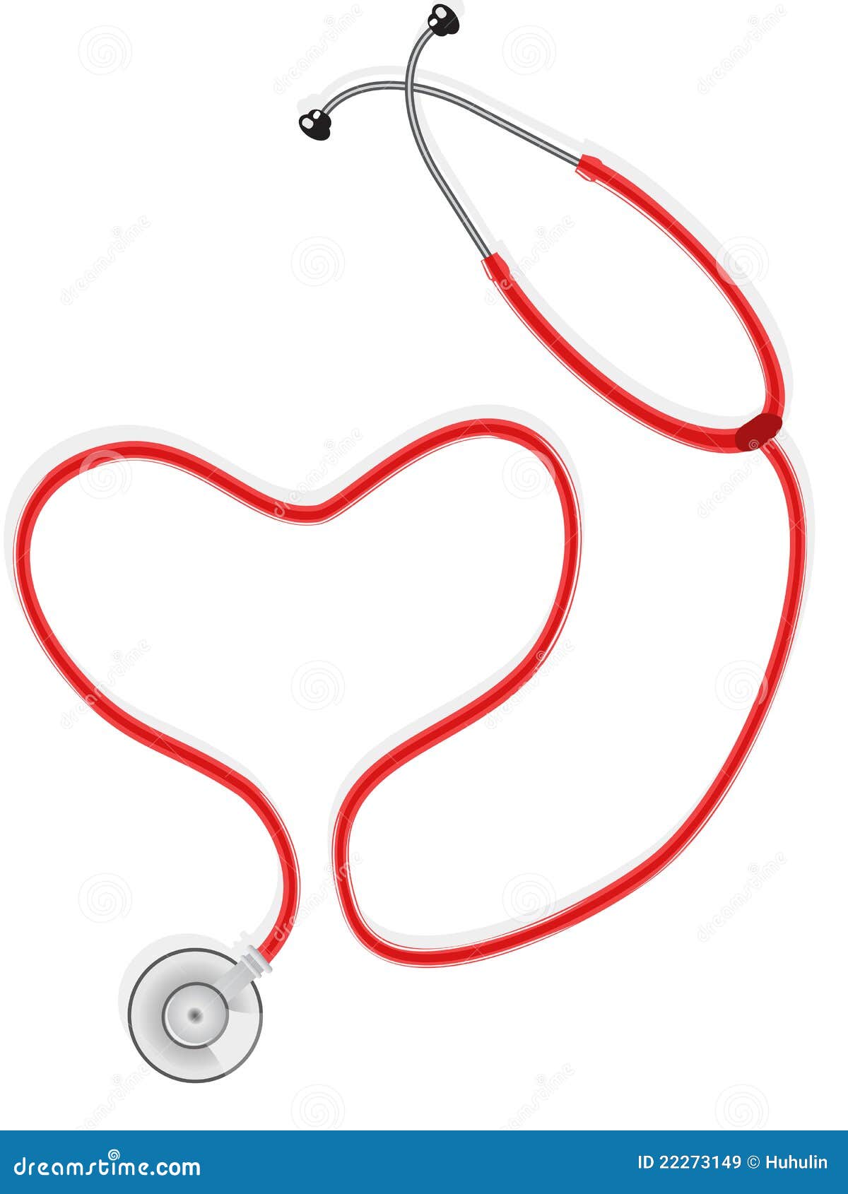 Stethoscope Form A Infinity Symbol Cartoon Vector | CartoonDealer.com ...