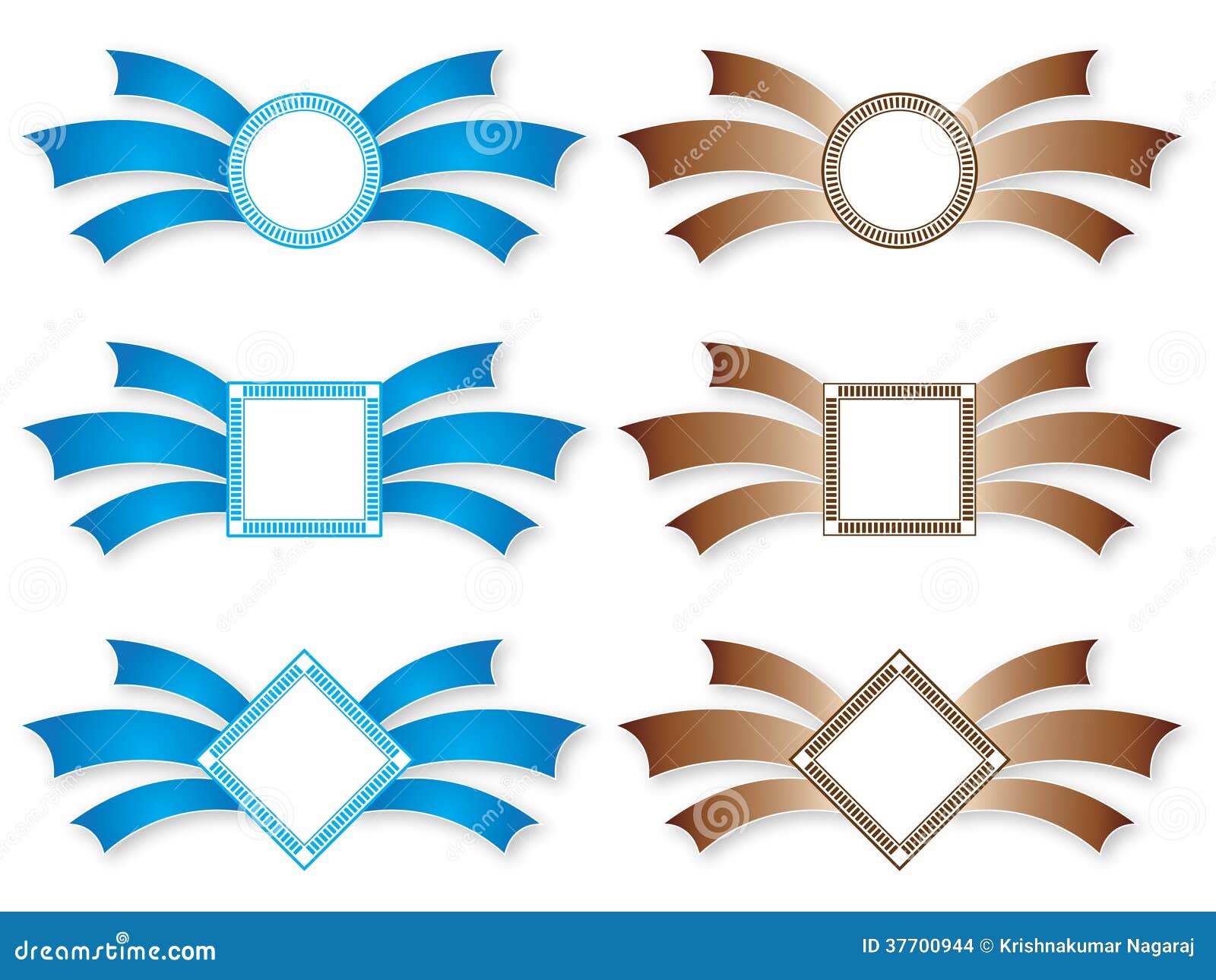 Shape Lables stock illustration. Illustration of blue - 37700944