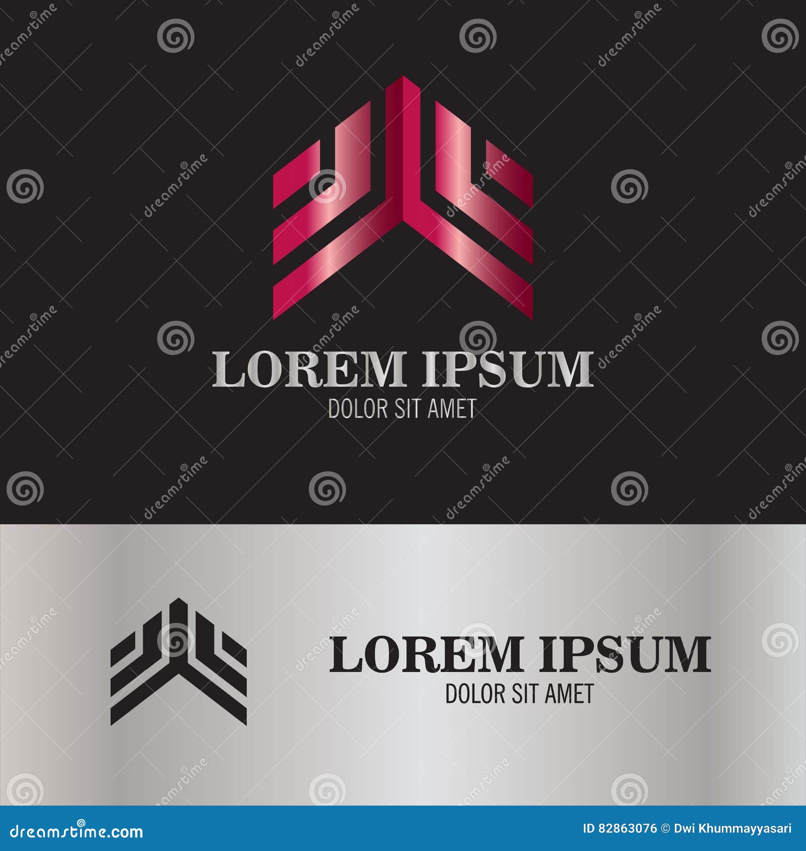 Shape line arrow logo stock vector. Illustration of design - 82863076