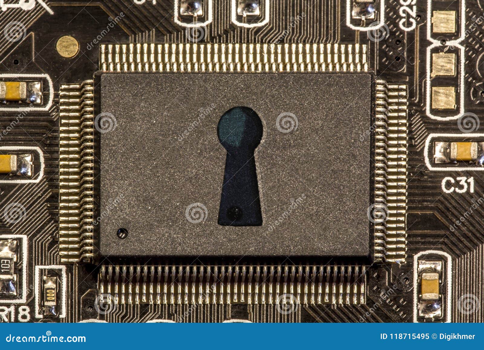 The Information Security Pillars From The CIA Triangle Royalty-Free ...