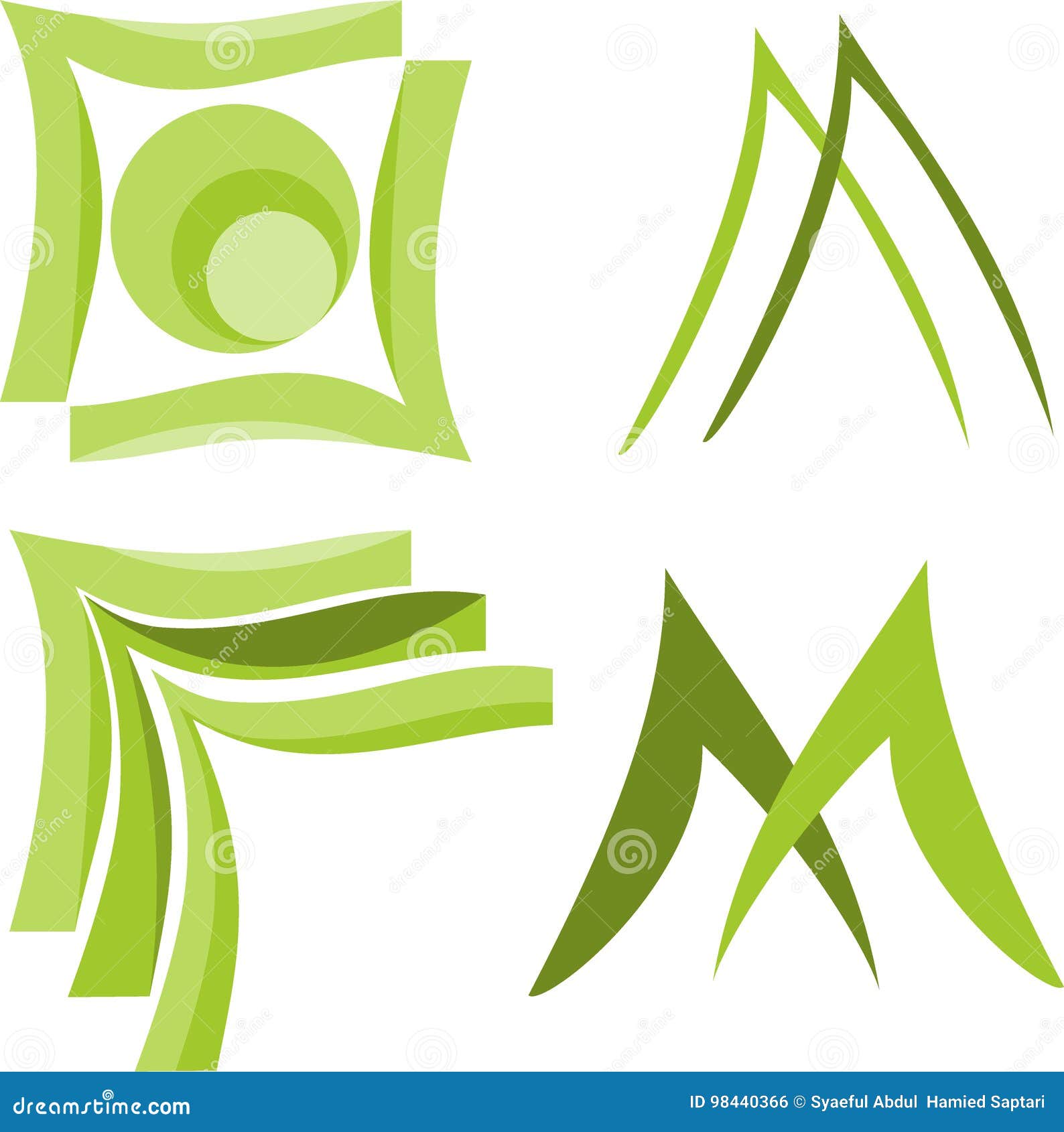 Shape Logo Vector stock vector. Illustration of color - 98440366