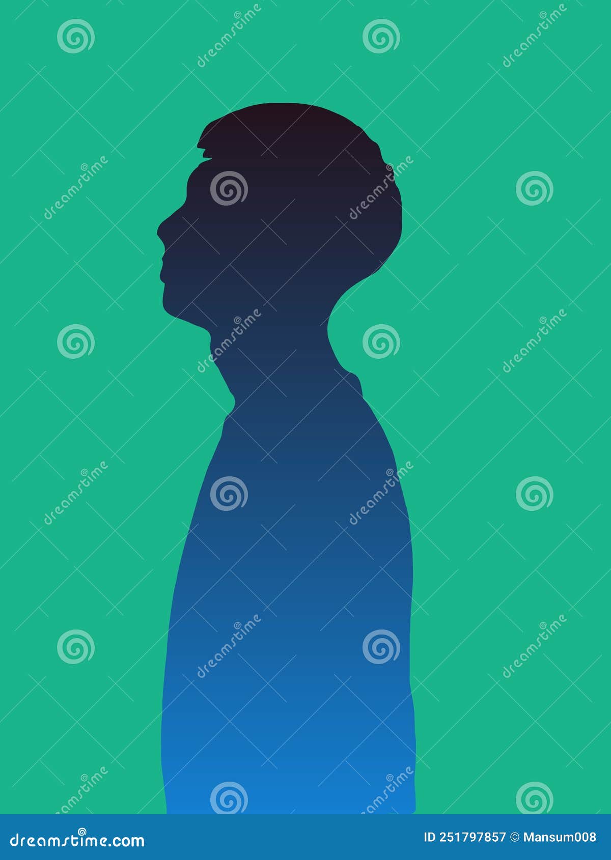Shape man background stock illustration. Illustration of design - 251797857