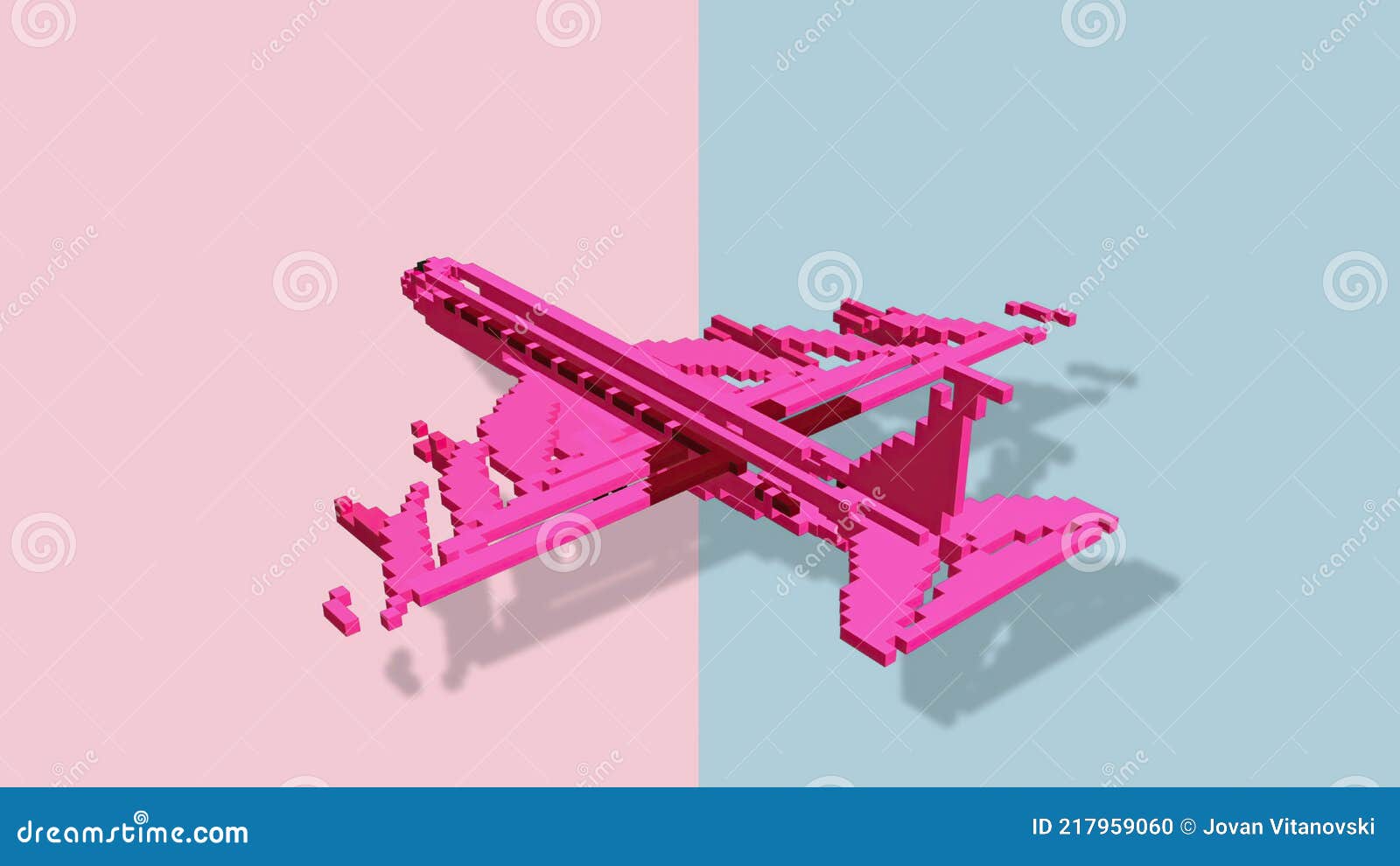 Shape Morphing - Dynamic Voxels Stock Illustration - Illustration of ...