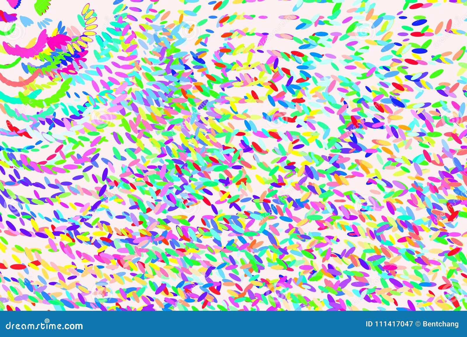 Shape of Motion, Particle or Random, Abstract Background Pattern. Shape ...