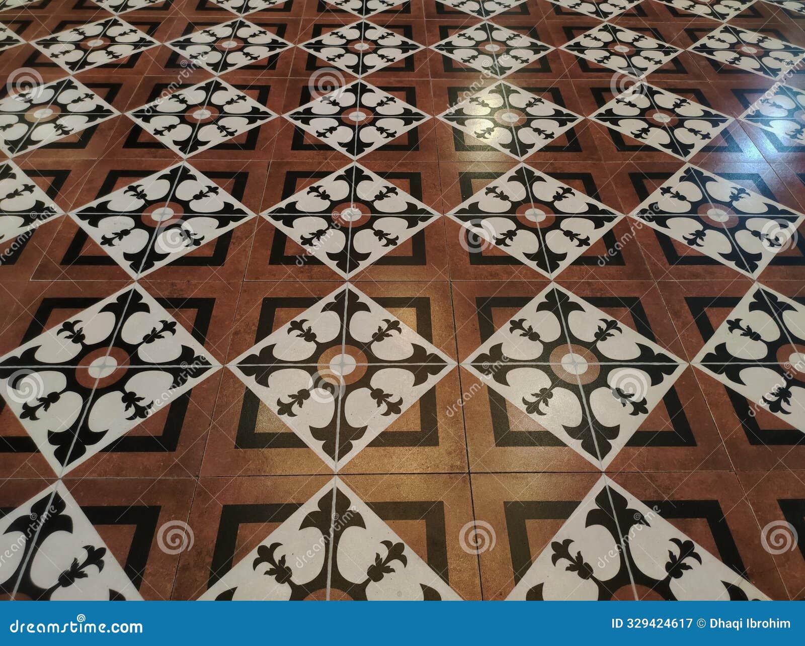 The Shape Pattern of the Floor in the Room of the House Stock Image ...