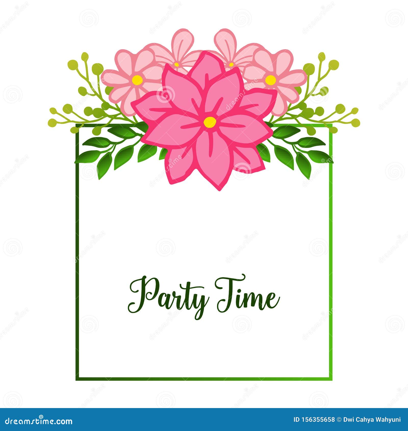 Shape Pattern of Frame, with Ornate of Unique Pink Flower Frame, for ...