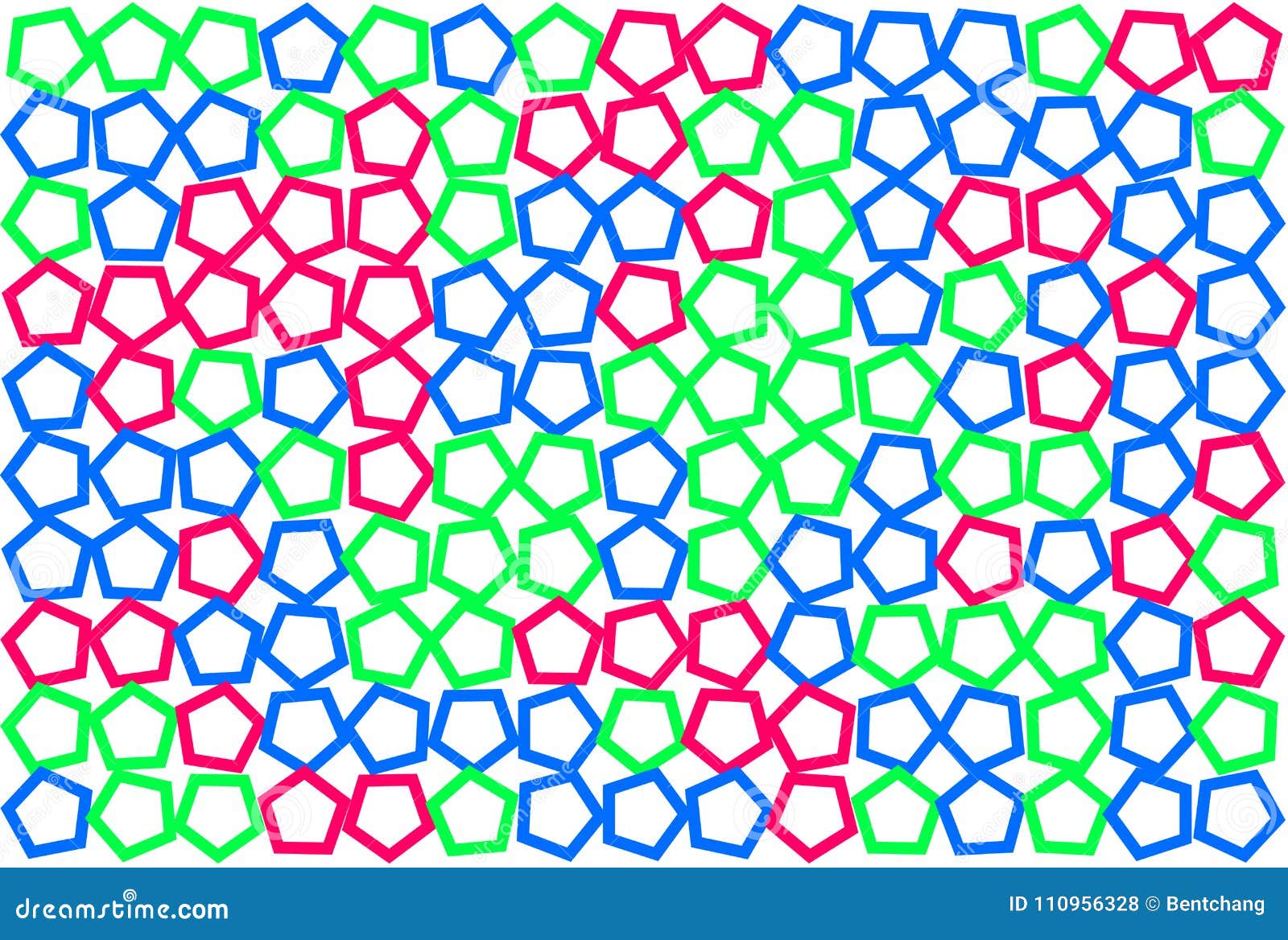 Pattern of Shape Illustrations Background. Stock Vector - Illustration ...