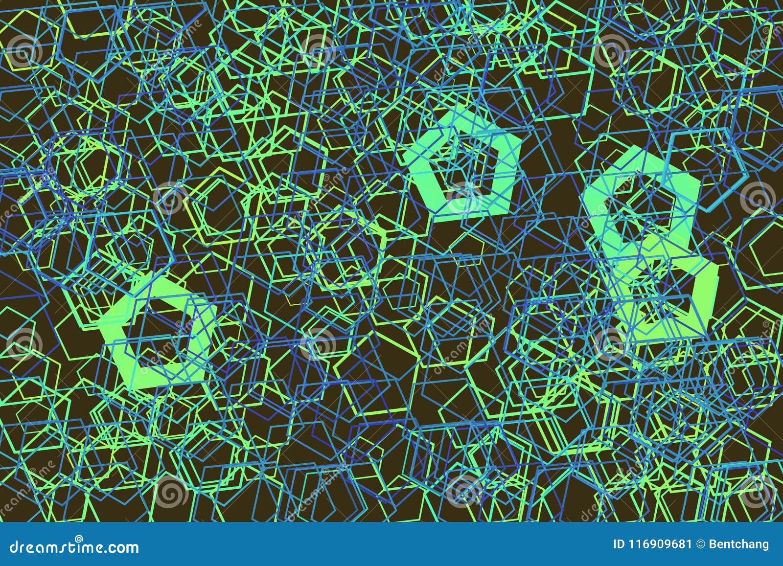 Shape of Pentagon, Abstract Background Pattern. Backdrop, Texture ...