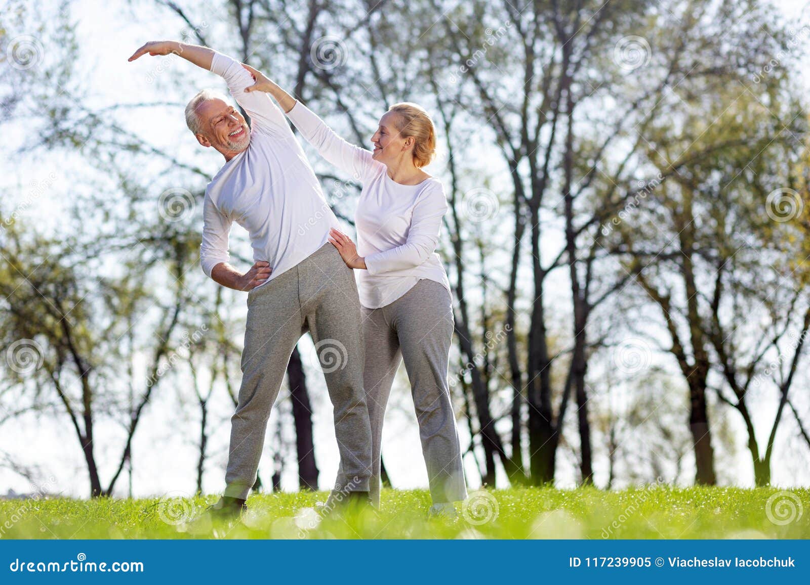 Positive Active Man Doing an Exercise Stock Image - Image of exercise ...
