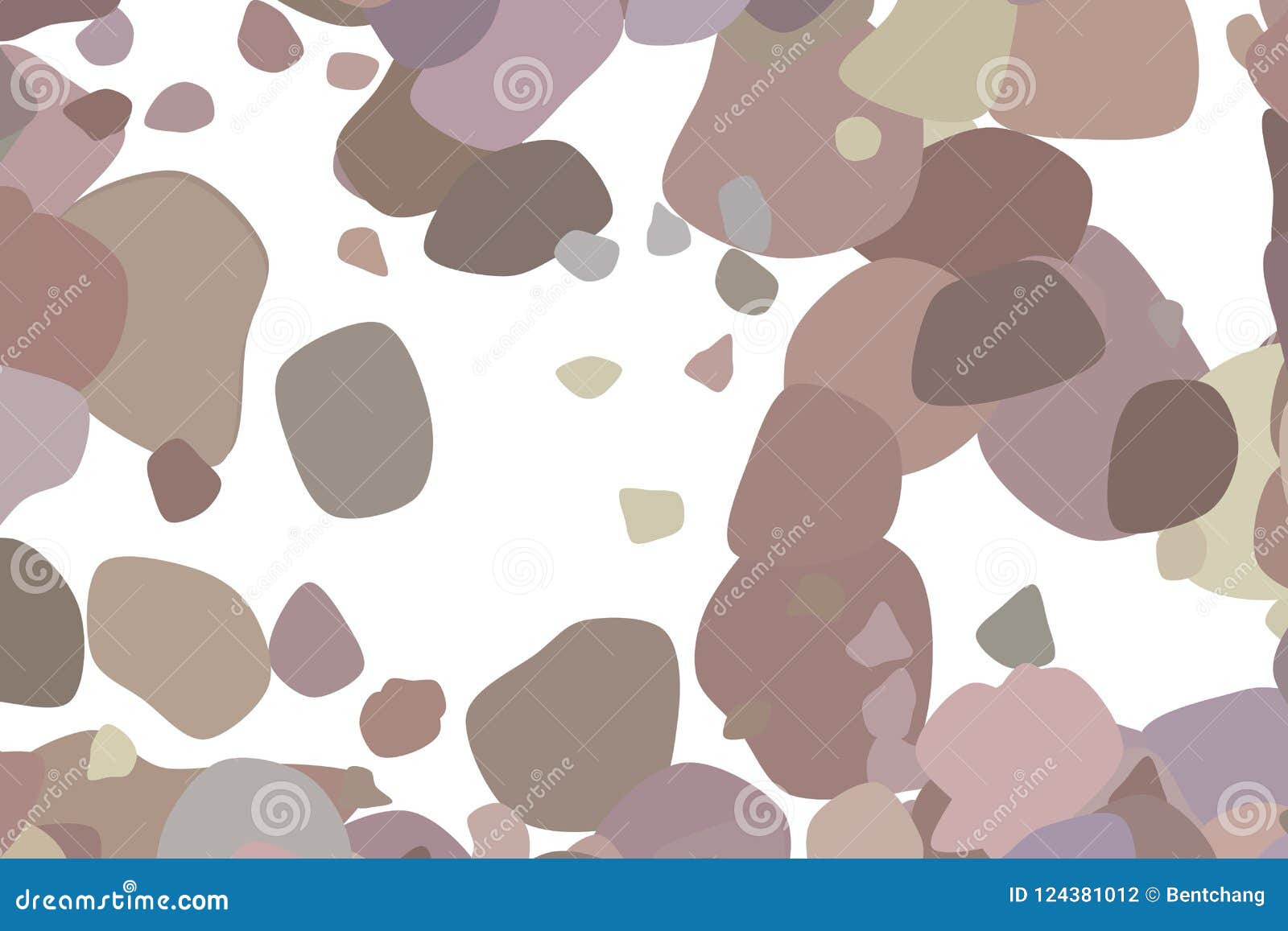 Shape of Random Rounded Shapes, Abstract Geometric Background Pattern ...