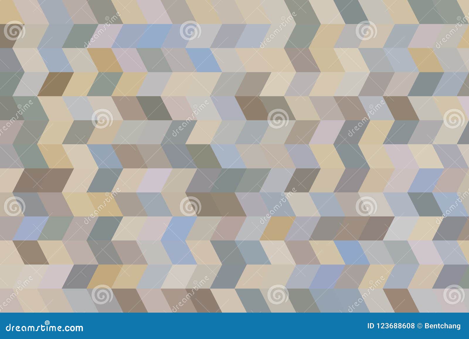 Shape of Rectangle Strip, Abstract Geometric Background Pattern. Effect ...