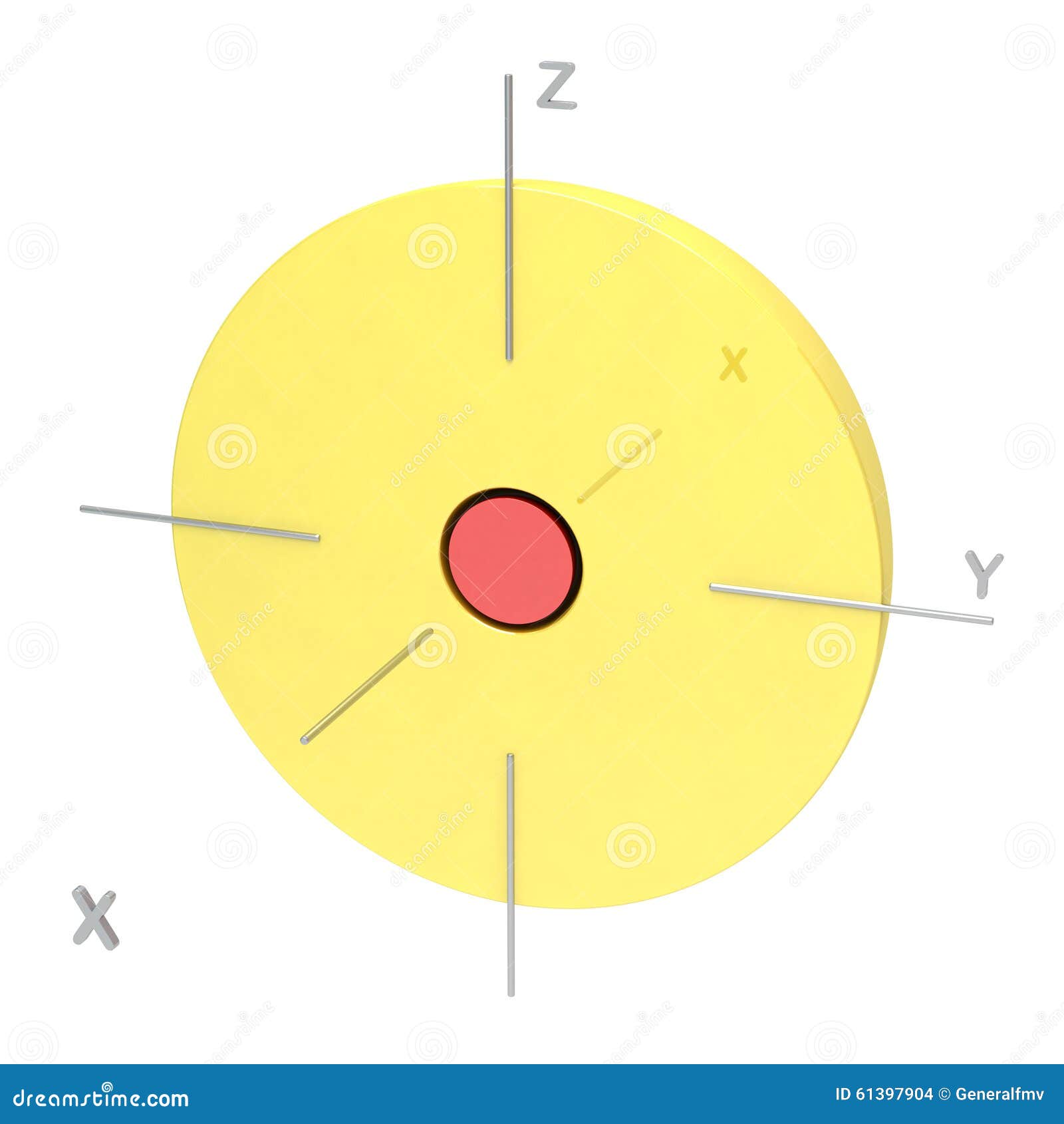 Shape of the 2s Atomic Orbital on White Background. Available Ot Stock ...