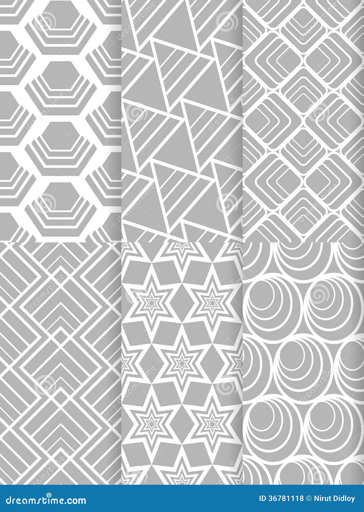 Shape seamless pattern stock vector. Illustration of style - 36781118