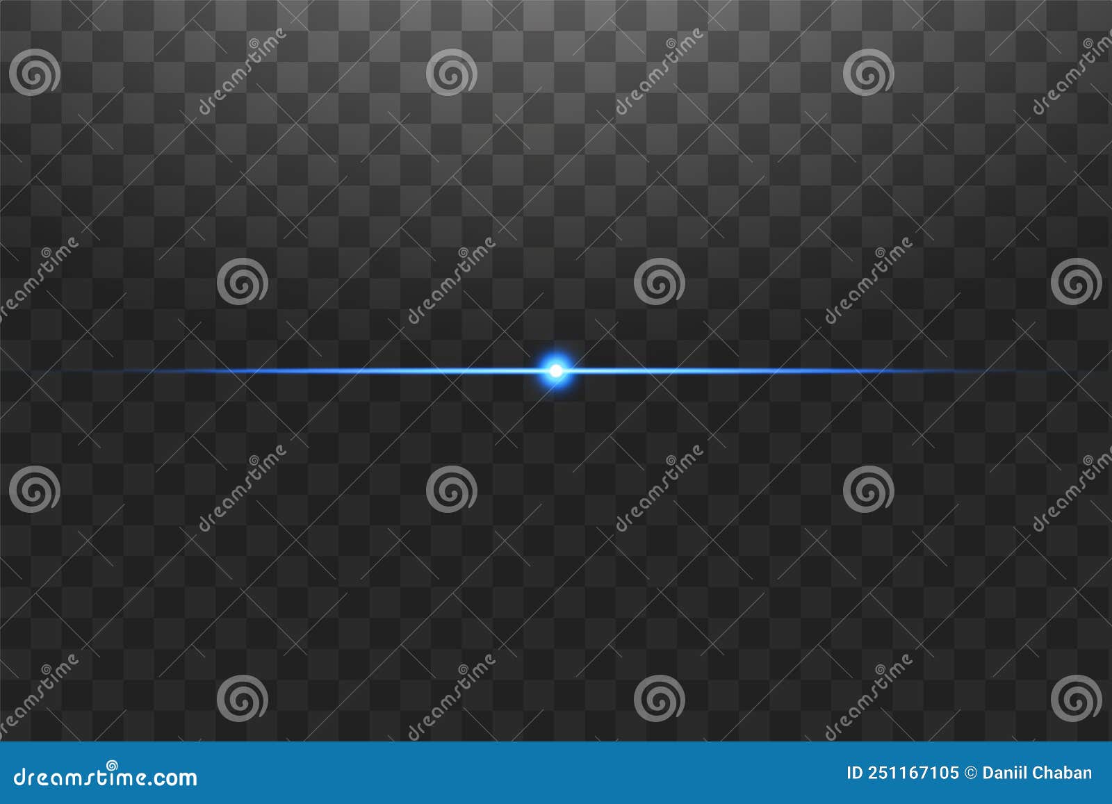 Shape, Single Line, Light Beam, Spotlight, Star. Blue Neon Lines with ...
