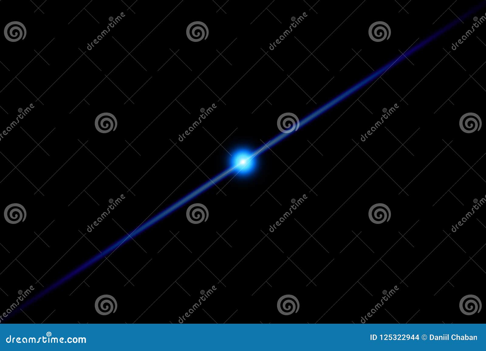 Shape, Single Line, Light Beam, Spotlight, Star. Stock Vector ...