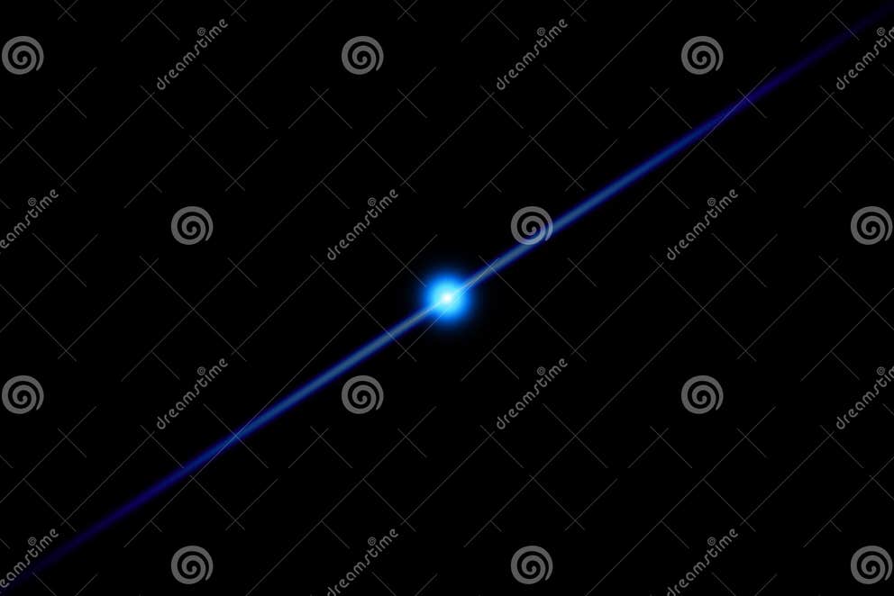 Shape, Single Line, Light Beam, Spotlight, Star. Stock Vector ...