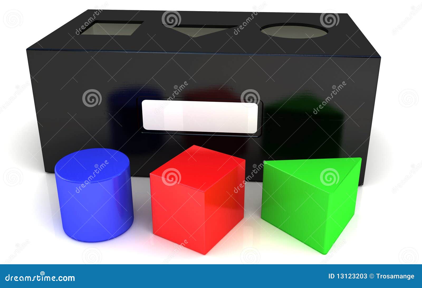 Shape sorter stock illustration. Illustration of colors - 13123203
