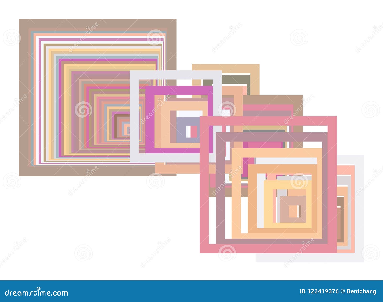 Shape of Square, Rectangle, Abstract Geometric Background Pattern. Texture, Backdrop, Style ...