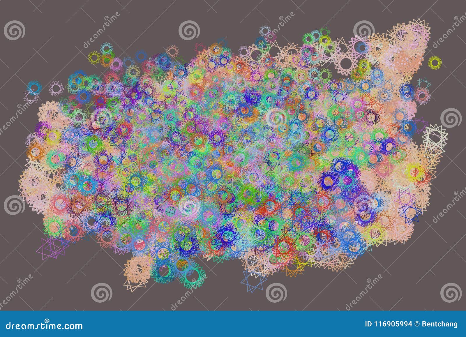 Shape of Star, Abstract Background Pattern. Cover, Vector, Wallpaper ...