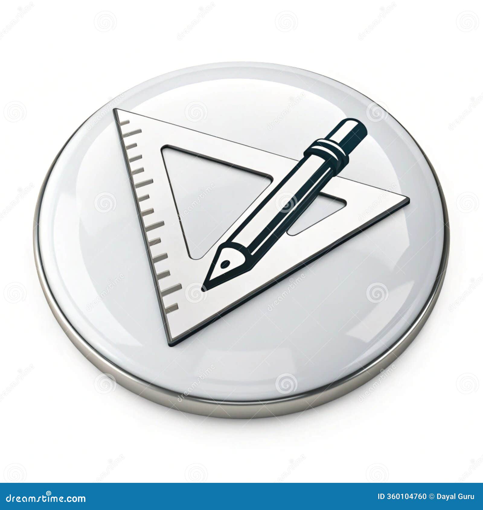 Shape Tool Icon Isolated on Transparent Background Stock Illustration ...