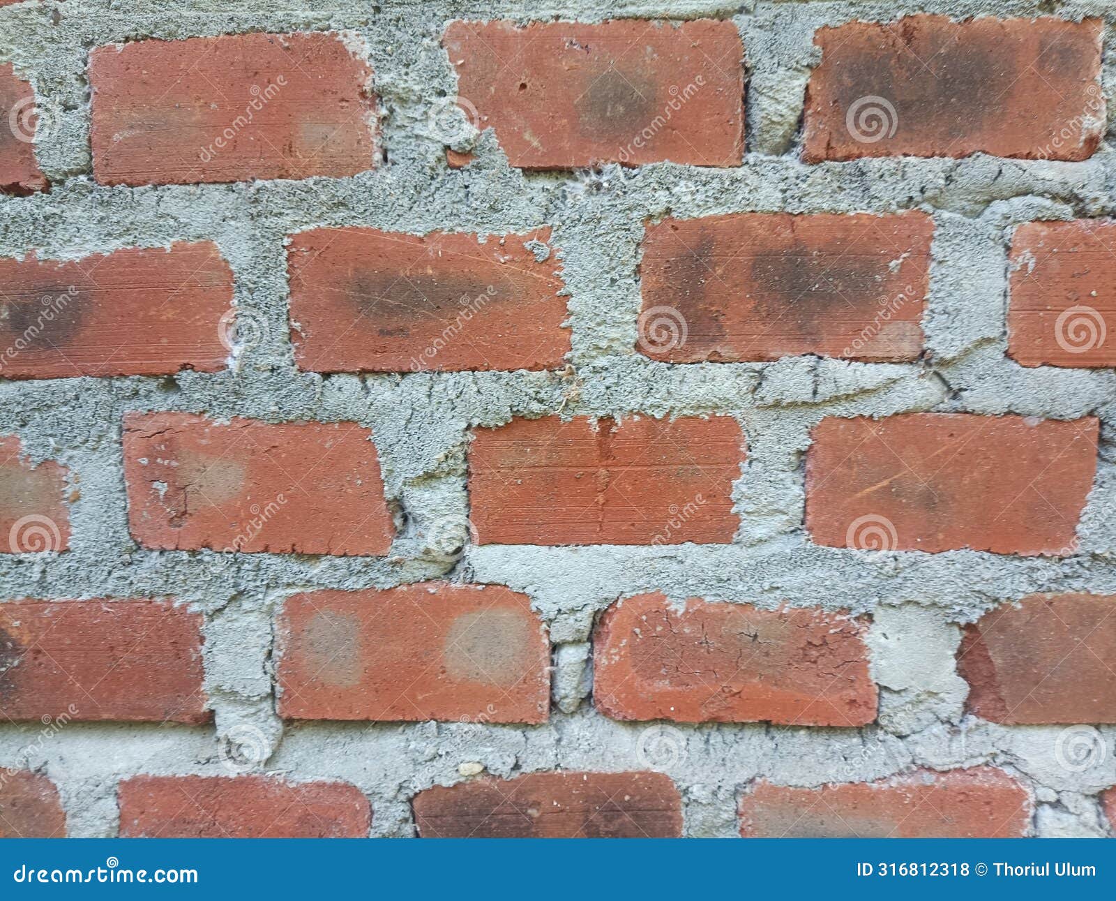 The Shape of an Unfinished Brick Wall is Good As a Background Stock ...