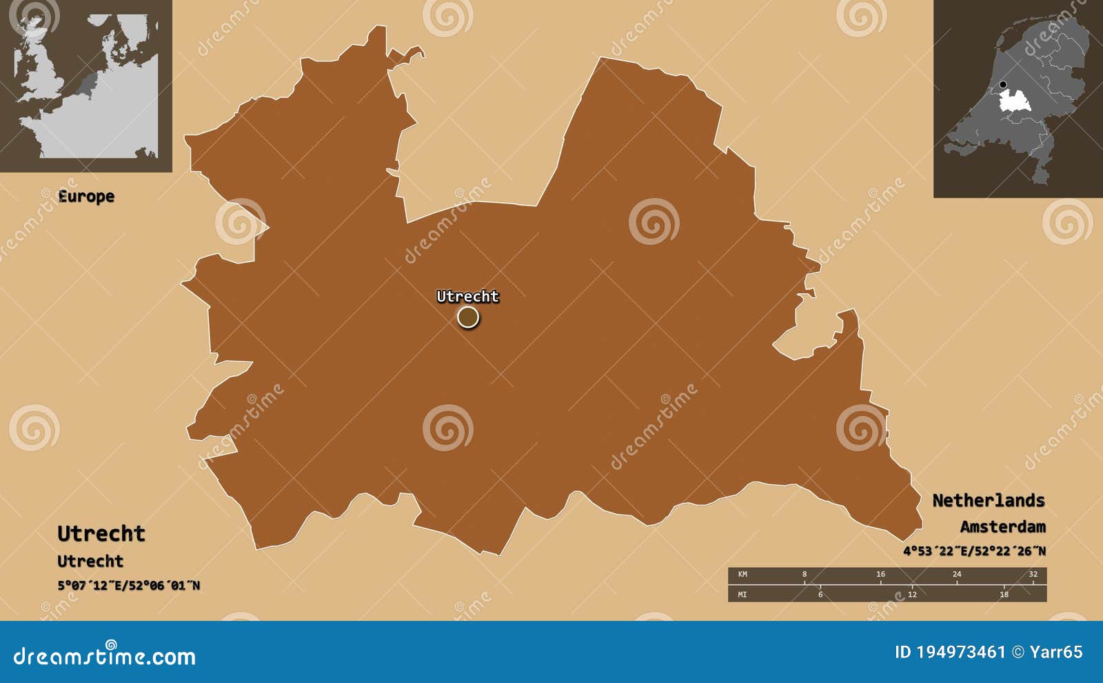 Utrecht, Province of Netherlands,. Previews. Pattern Stock Illustration ...