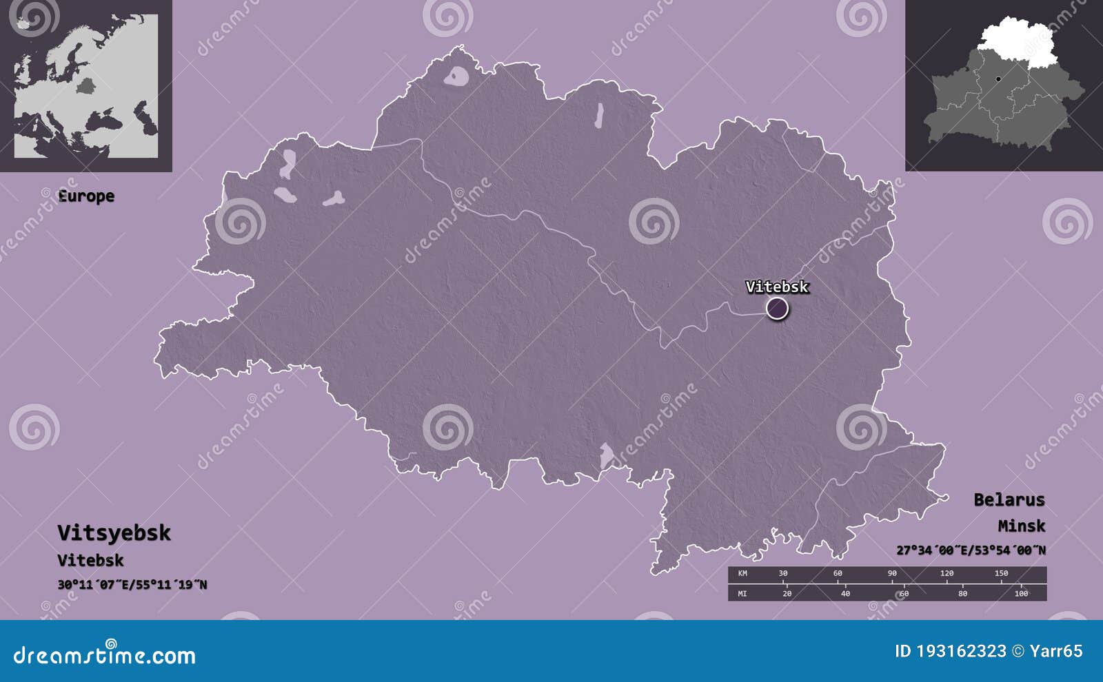 Vitsyebsk, Region of Belarus,. Previews. Administrative Stock ...