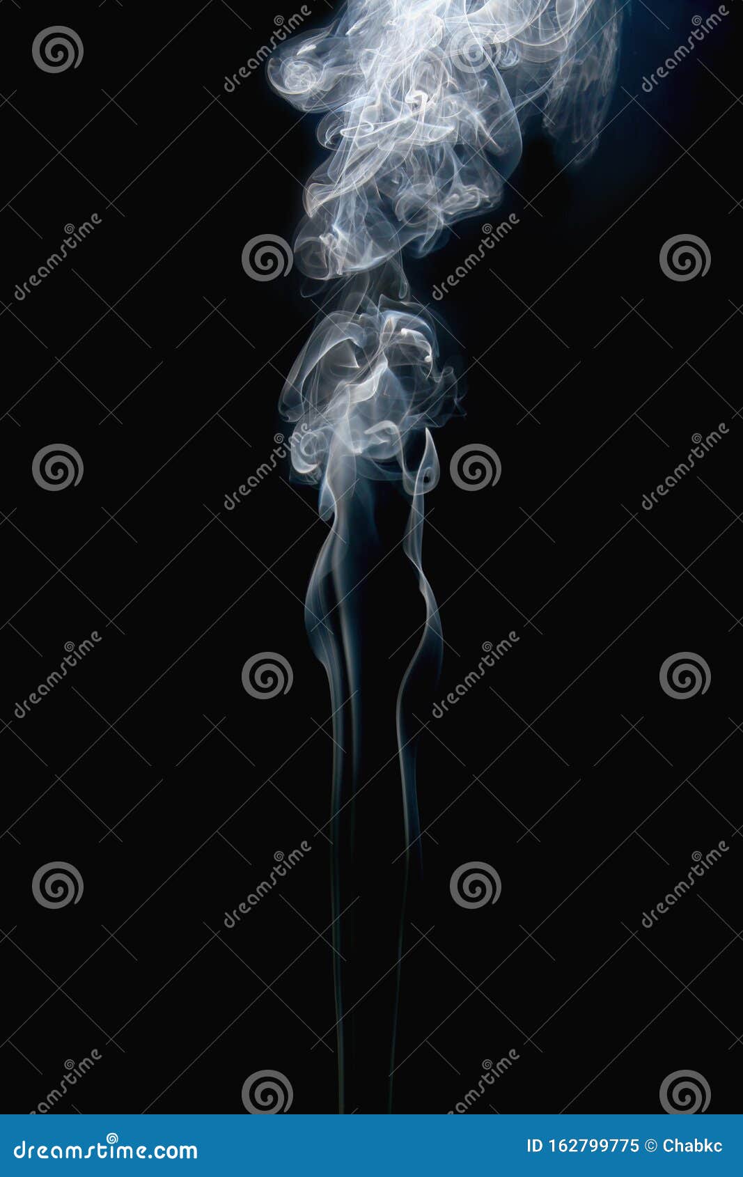 Shape of White Incense Smoke Stock Image - Image of cigarette, design ...