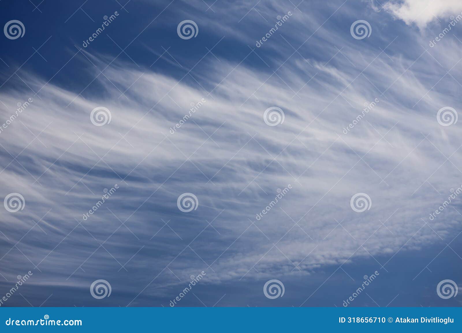 Shaped Clouds in the Sky stock photo. Image of wave - 318656710