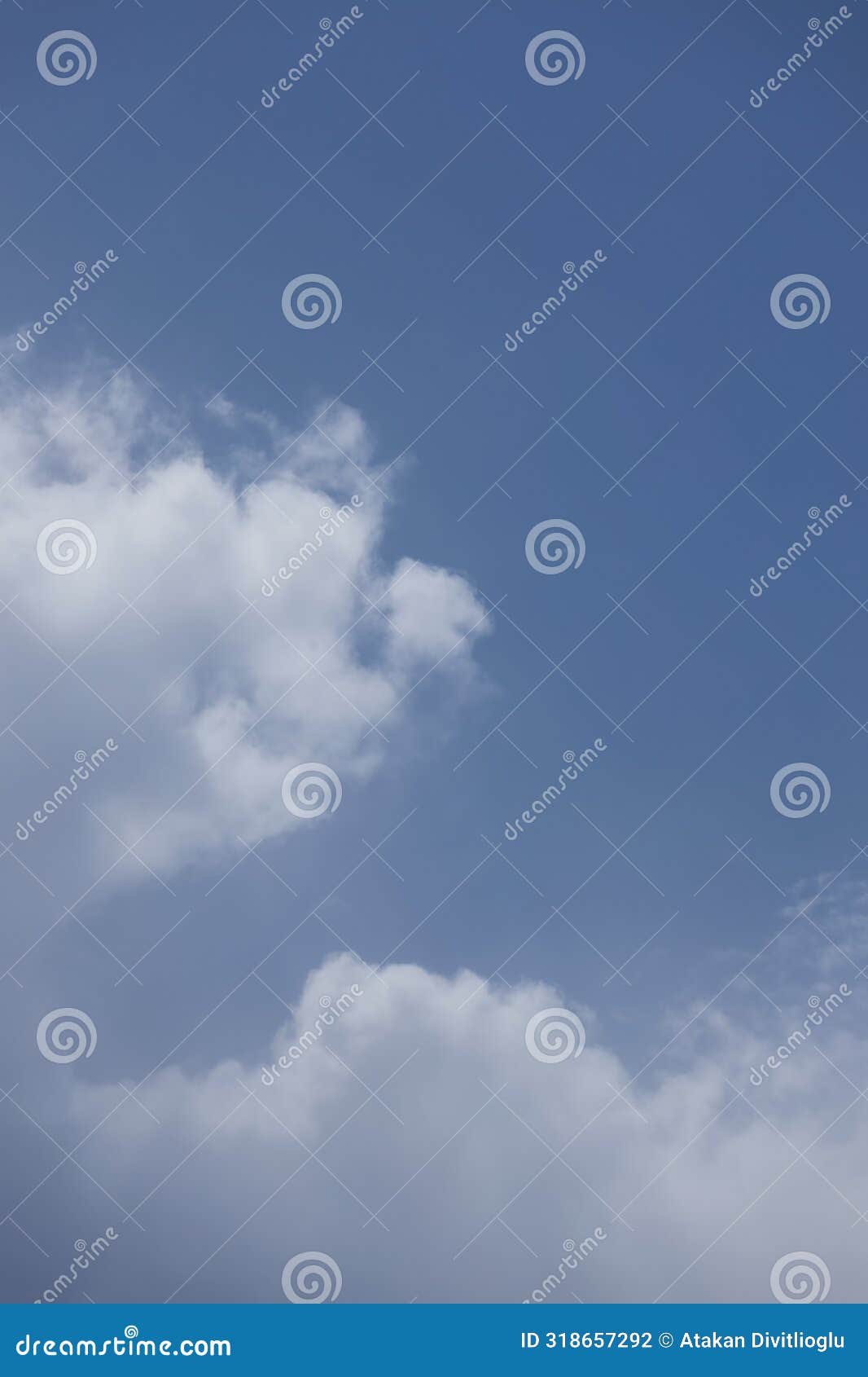 Shaped Clouds in the Sky stock photo. Image of backdrop - 318657292