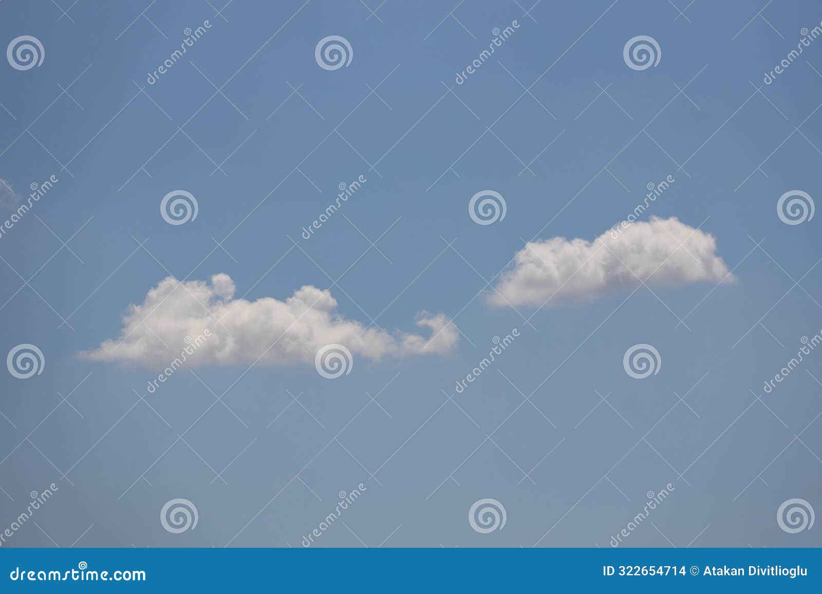 Shaped Clouds in the Sky stock photo. Image of dawn - 322654714