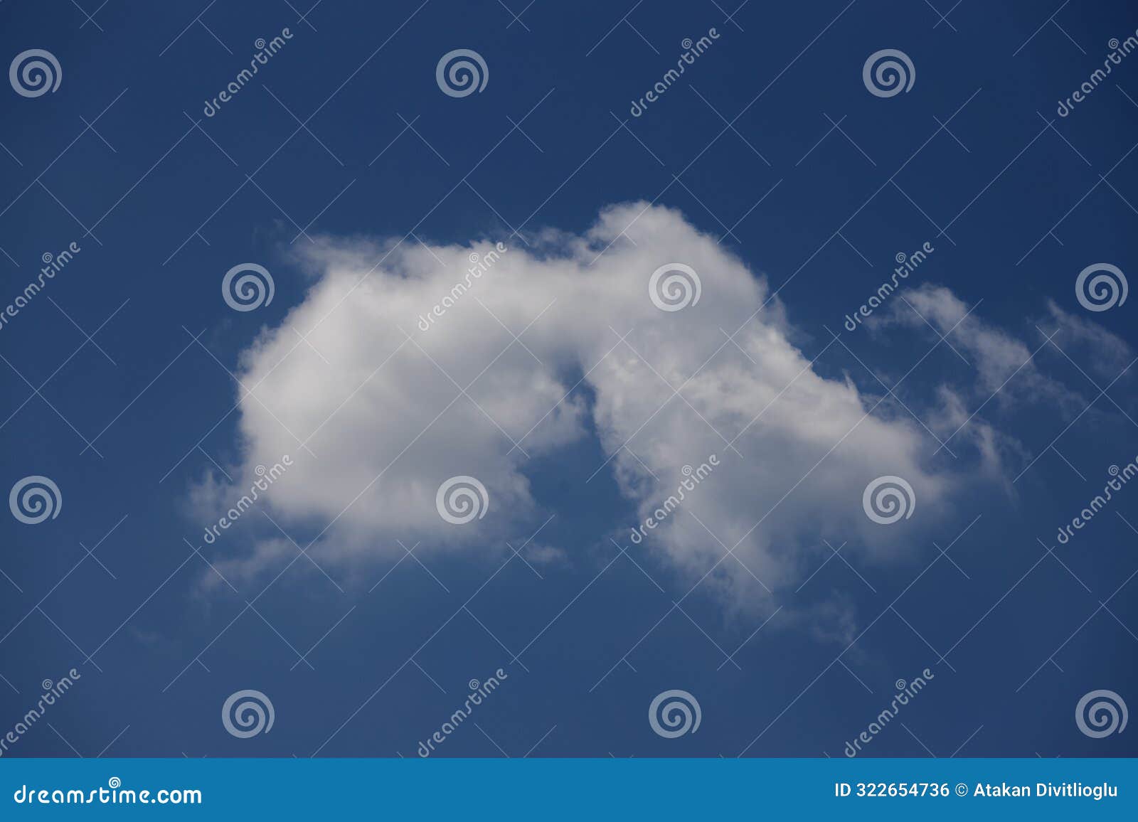 Shaped Clouds in the Sky stock photo. Image of dawn - 322654736