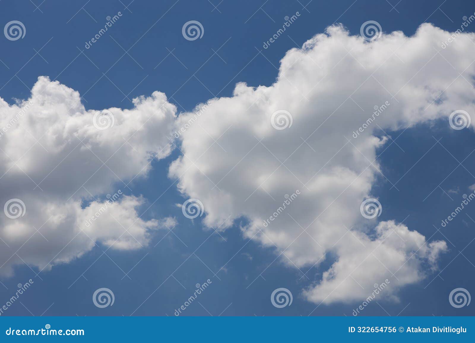 Shaped Clouds in the Sky stock photo. Image of storm - 322654756