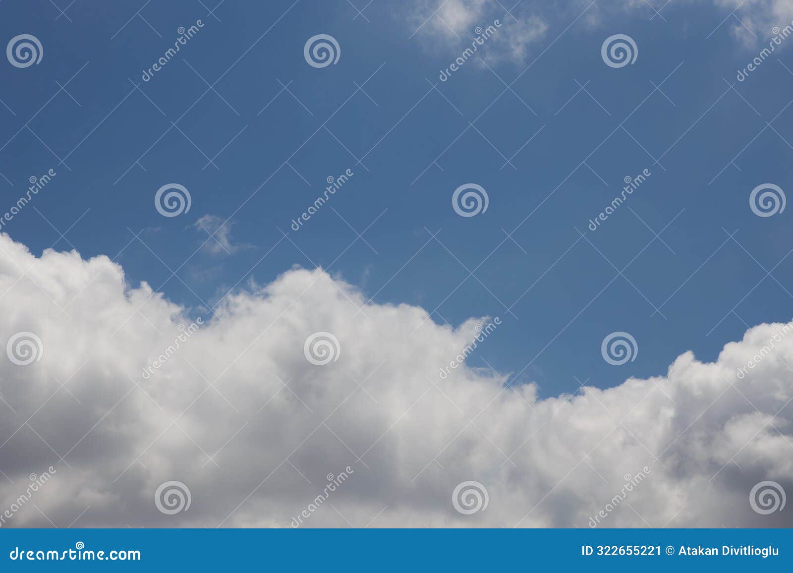 Shaped Clouds in the Sky stock image. Image of ocean - 322655221