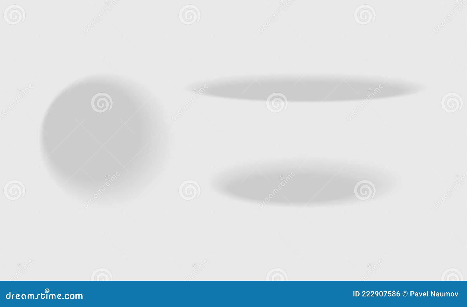 Shaped Drop Shadow As Visual Effect in Graphic Design Vector Set Stock ...