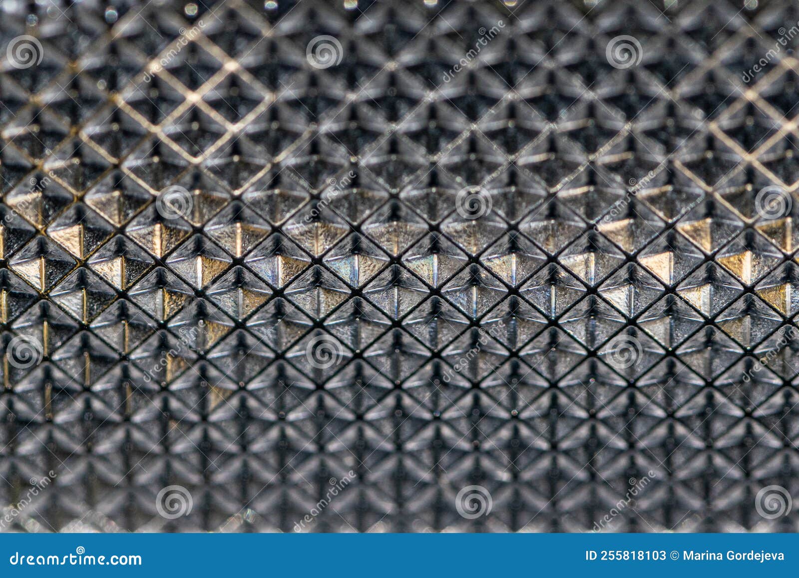 Shaped Headlight Glass Texture. Abstract Background Embossed Glass ...