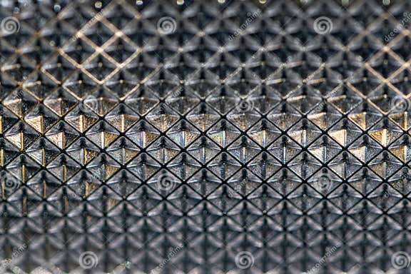 Shaped Headlight Glass Texture. Abstract Background Embossed Glass ...