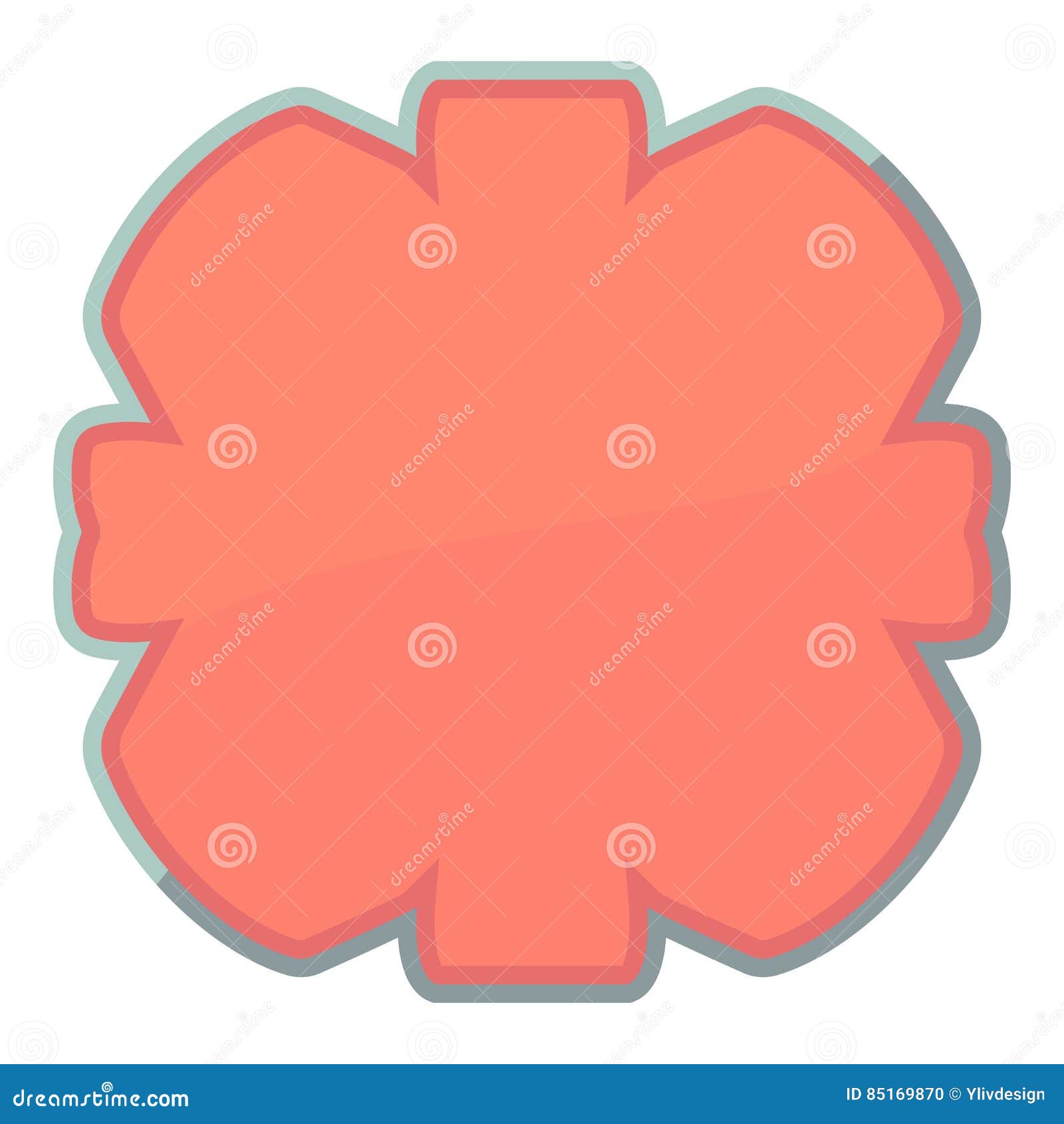 Shaped Tag Icon, Cartoon Style Stock Vector - Illustration of sale ...