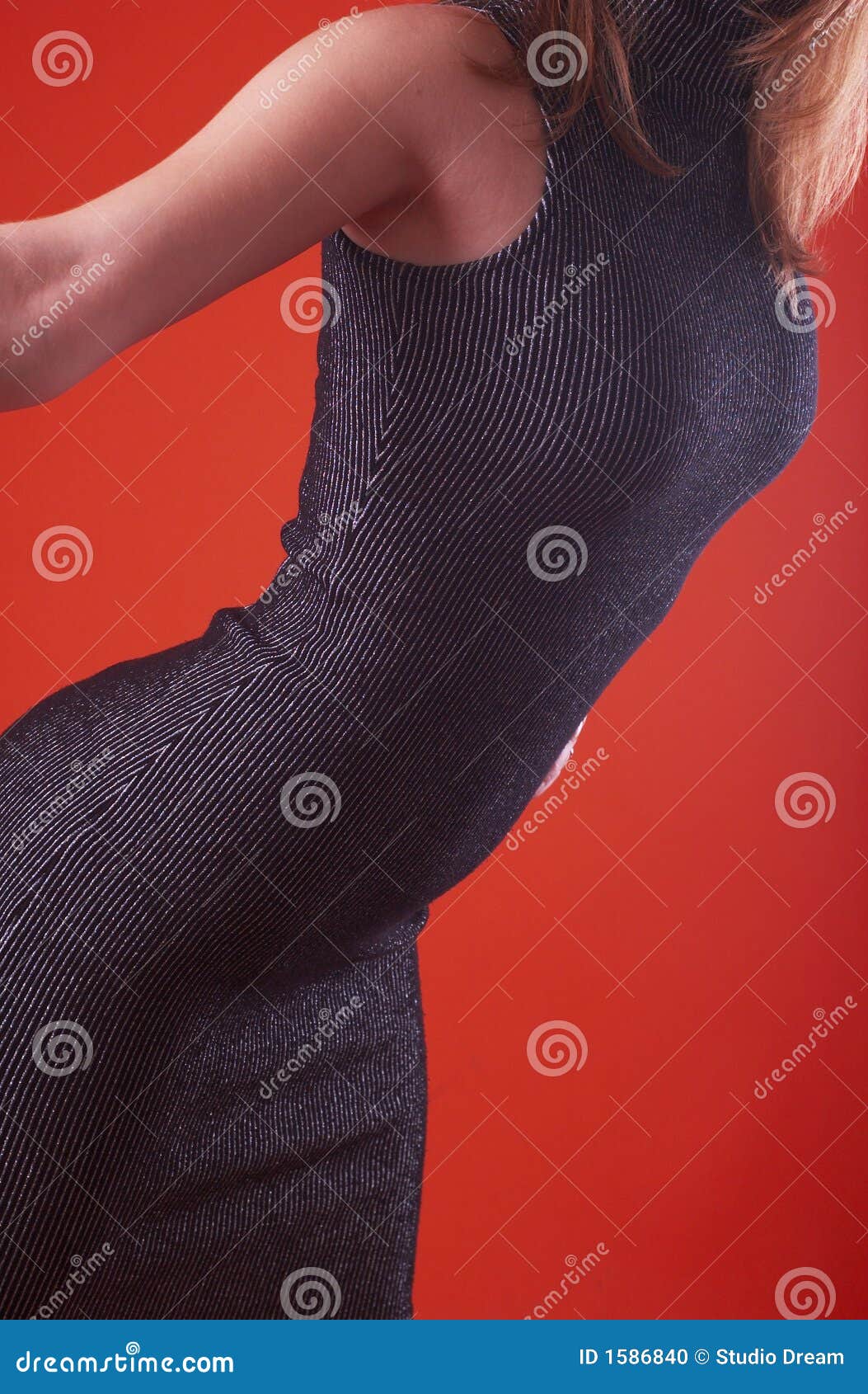 Shapely Woman stock photo. Image of attractive, black - 1586840