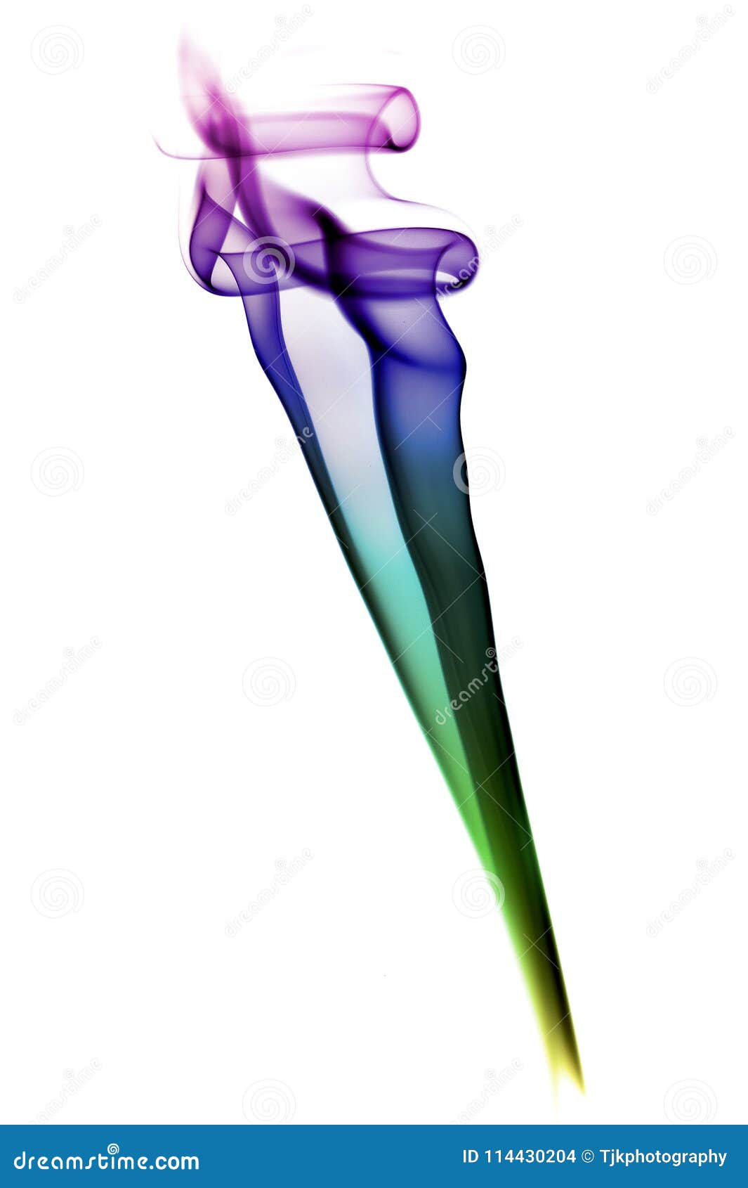Smoke Swirls Making Patterns in the Light Stock Photo - Image of ...