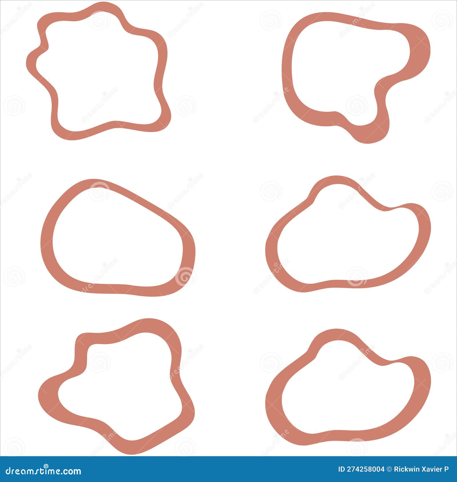 Shapes Design. Colorful Shape Design. Irregular Shape Stock Vector ...
