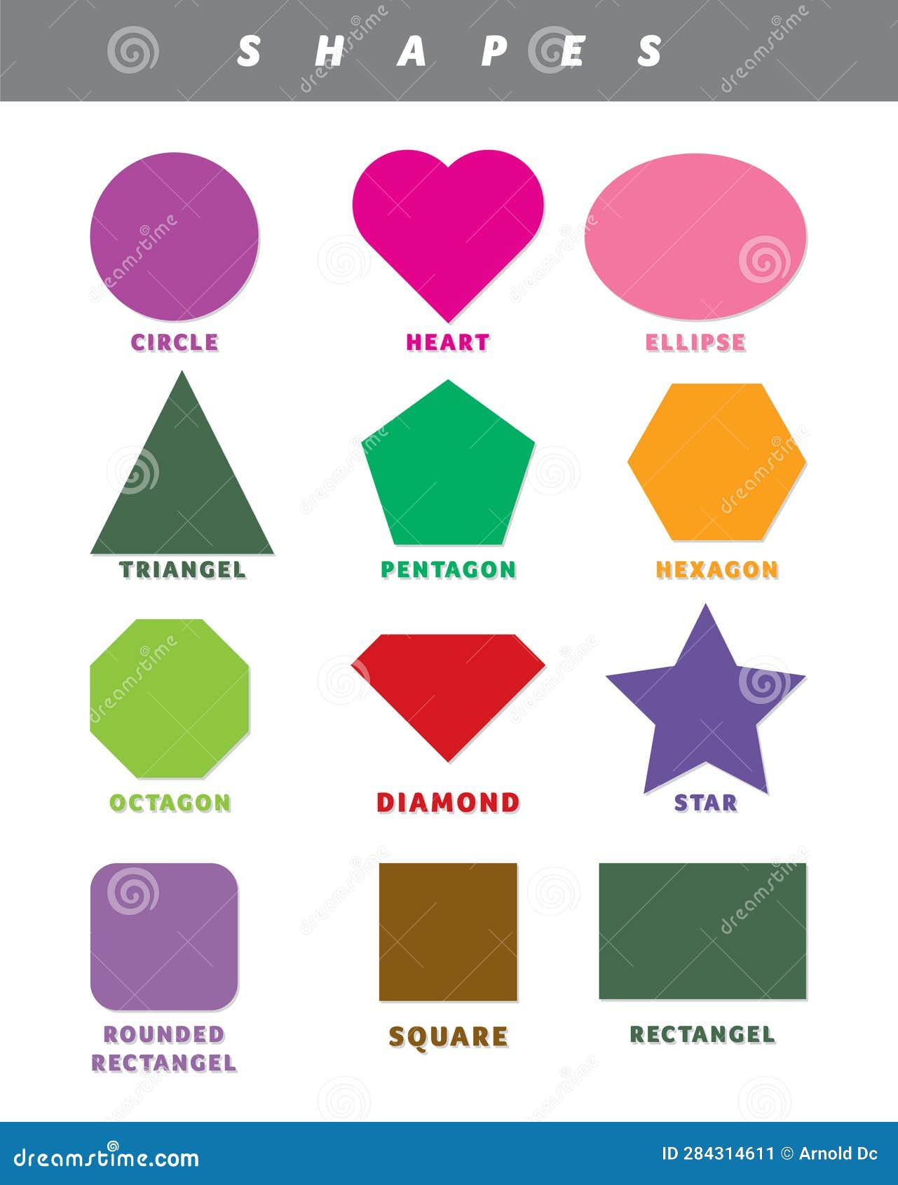 Shapes Galore Engaging Educational Prints for Exploring Geometry ...